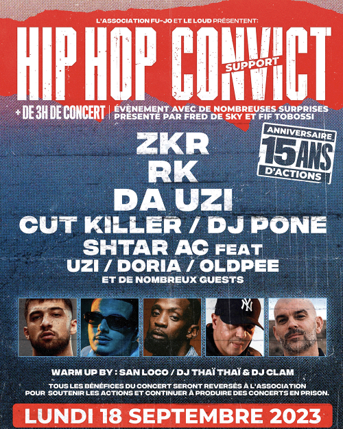 Hip-Hop Convict | Concert French Rap, Hip-Hop at L'Olympia, Paris ...
